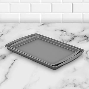 OvenStuff Small & Medium Cookie Pans, Gray, HG8081-AZ