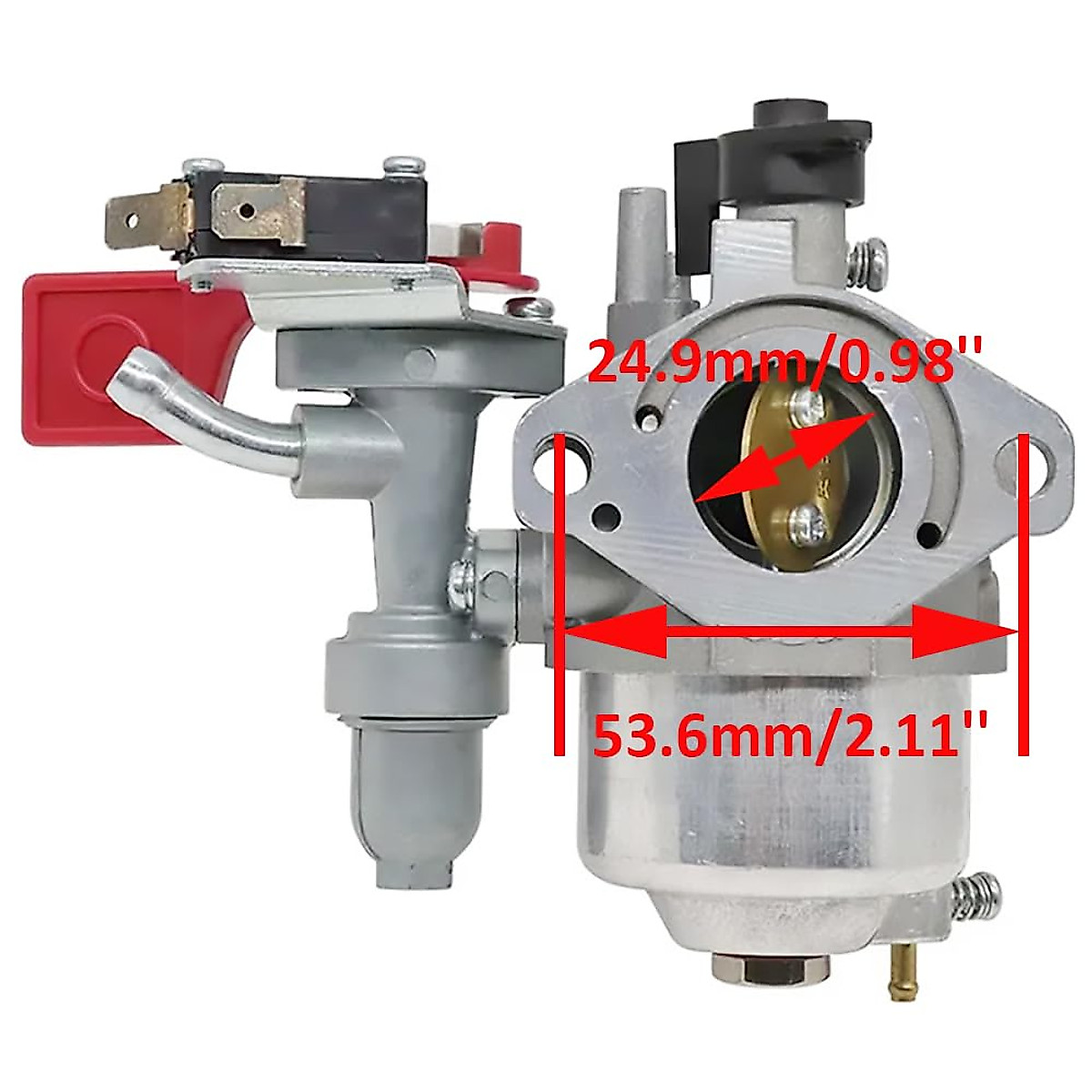 Realman 799060 84004885 Carburetor For Briggs & Stratton Snowblower Generator Engine 19H132 19H232 19H236 19H237 19H252 19L132 19L136 19L137 19L232 19L236 19L237 19L252