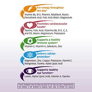 Nature's Way alpha betic, Diabetic Multivitamin for Daily Nutritional Support, with B-Vitamins for Energy Metabolism Support*, Alpha Lipoic Acid, Taurine, Lutein, 30 Tablets