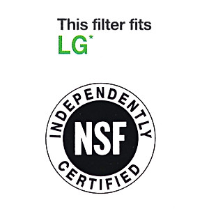 HDX FML-4 Replacement Water Filter / Purifier for LG Refrigerators (2 Pack)