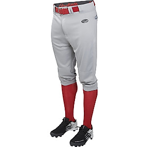 Rawlings | LAUNCH SERIES Knicker Baseball Pants | Adult Small | Grey