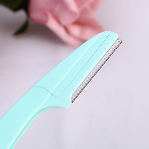 Frcolor 6pcs Eyebrow Razor Shaper Cheek Facial Hair Removers Trimmer for Women Ladies