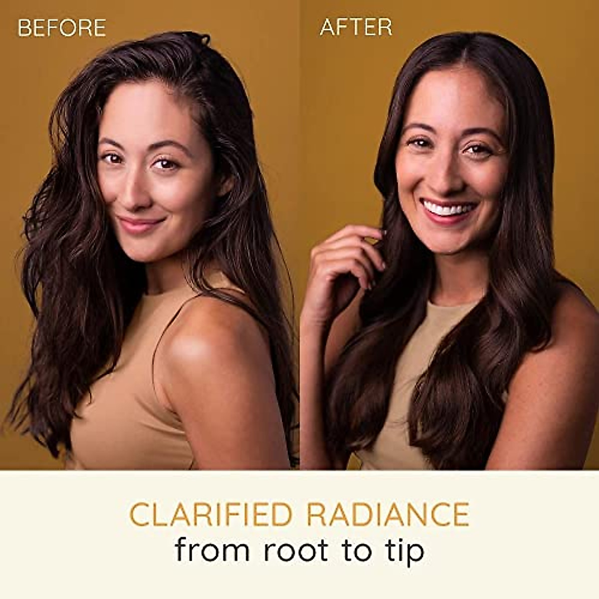 Aveeno Apple Cider Vinegar Sulfate-Free Shampoo for Balance & High Shine, Daily Clarifying & Soothing Scalp Shampoo for Oily or Dull Hair, Paraben & Dye-Free, 12 Fl Oz