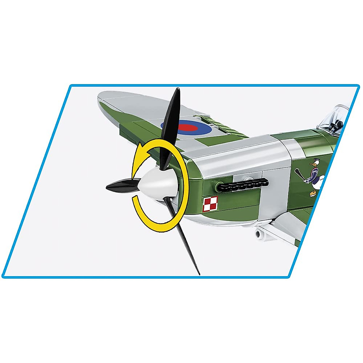 Cobi toys 342 Pcs 'Hc WWII /5725/ Supermarine Spitfire Mk.Vb