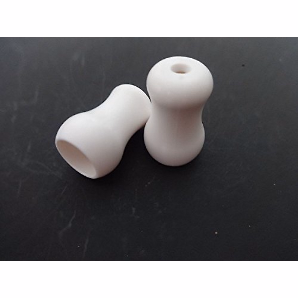 Amazing Drapery Hardware 6 Qty:White Plastic Cord Tassel for Blinds or Shade Pull Cord: Vase Shape