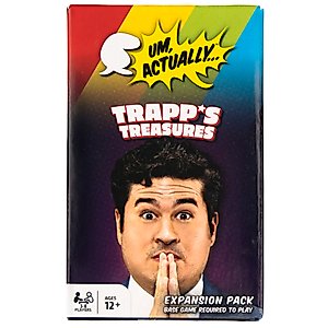 Um, Actually Trapp's Treasures Expansion Pack | Designed to be Added to The Um, Actually Trivia Game by Wiggles 3D