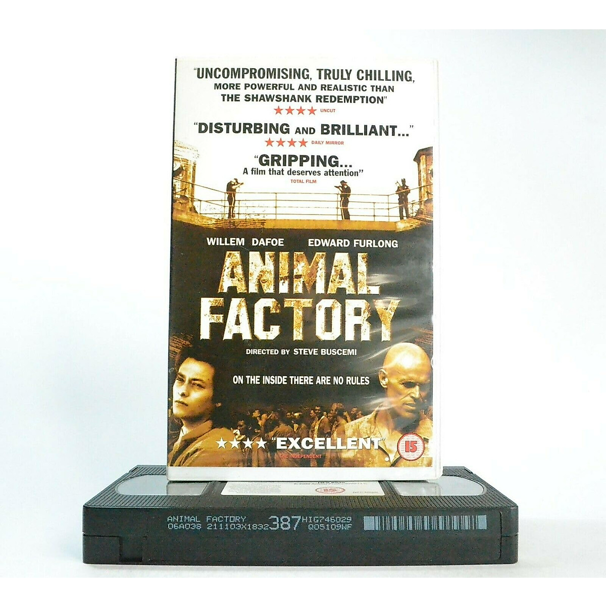 Animal Factory: Film By S.Buscemi (2000) - Drama - Large Box - W.Dafoe - Pal VHS