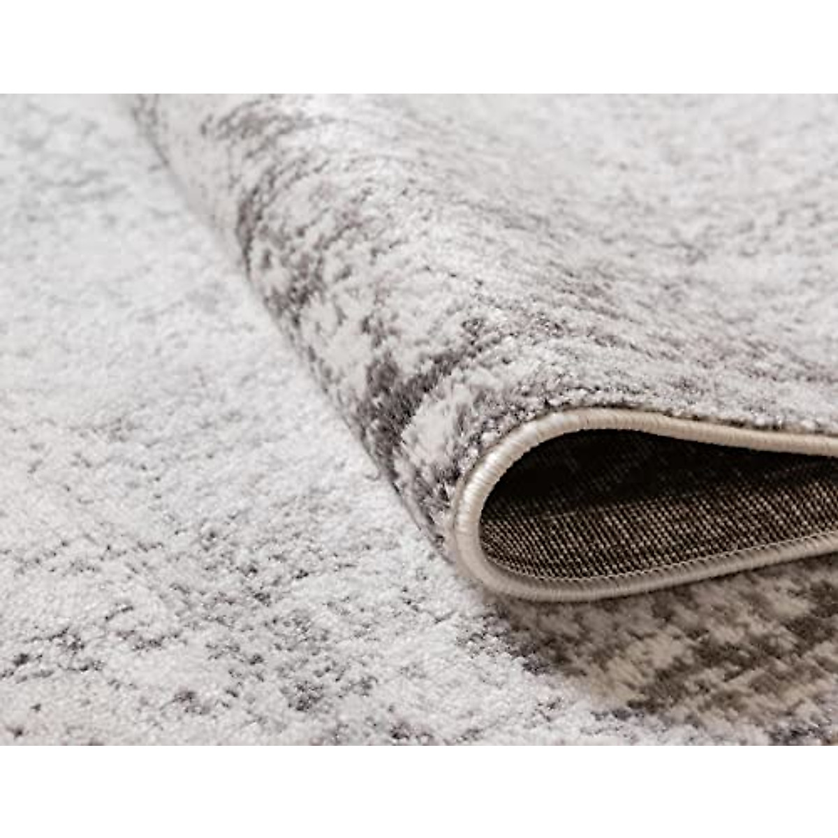 Unique Loom Sofia Collection Area Rug - Casino (8' x 10', Gray/ Beige)