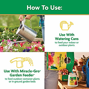 Miracle-Gro Water Soluble All Purpose Plant Food, 24-8-16, Instantly Fertilizes Plants, Waterproof Bag - 5.5 lb., 2-Pack