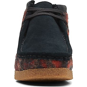 Clarks Men's Shacre Boot Ankle, Black Wool, 9.5