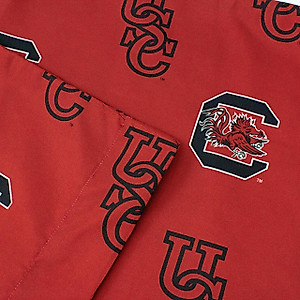 College Covers Everything Comfy South Carolina Gamecocks Pillowcase, Body Pillow, 20" x 60", Includes 1 Pillowcase