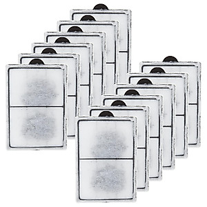 Top Fin Silenstream PF-L Refill for PF20, PF30, PF40 and PF75 Power Filters 6.5in x 4.5- (12 Count) 1 Year Supply