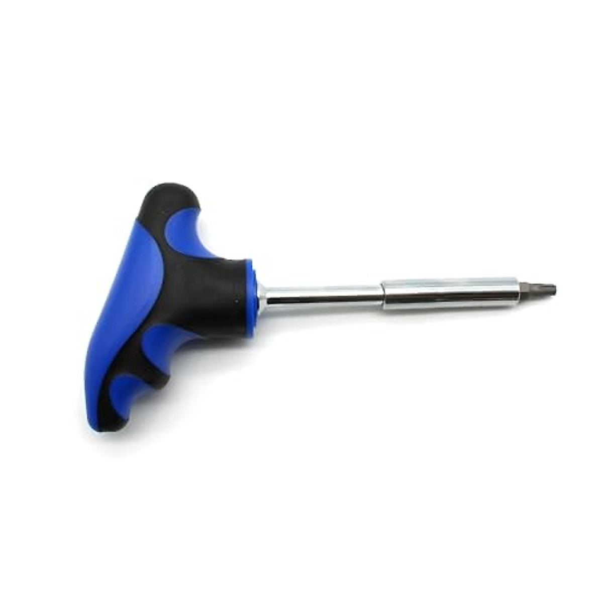 TEMO 1/4 Inch T-Handle Hex Bit Holder Screwdriver, 5 Inch Long