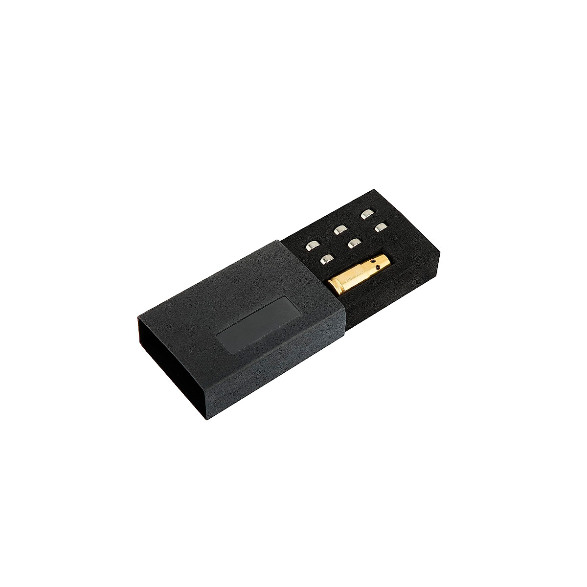 Upgraded Laser Bore Sight for .9MM, Hunting Red Dot Boresighter with 6 Batteries (3 Set)