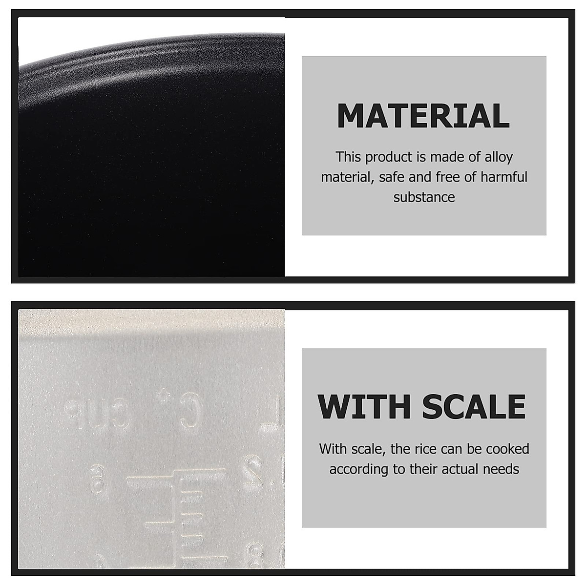 Rice Cooker Inner Pot Rice Cooker Liner Non- stick Rice Cooking Container Rice Maker Accessories for Rice Maker Cooker 3 L