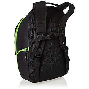 Element Men's Mohave Backpack - Lightweight -School Bookbag -With Skate Straps, All Black Mohave