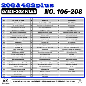 Looyat 208+482 in 1 Games, Super Combo Game Cartridge, 690 Different Games Compilation