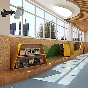 UYODM Wall Mount Compatible with SimpliSafe Camera, 360 Degree Adjustable Aluminium Wall Mount,Patent Pending