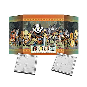 Magpie Games Gamemaster Accessory Pack - Root: The Roleplaying Game Expansion, Tri-Fold Tabletop GM Screen and Campaign Notepads