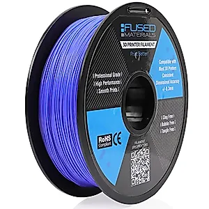 Fused Materials Color Changing Purple/Blue to Pink PLA 3D Printer Filament - 1kg Spool, 1.75mm, Dimensional Accuracy +/- 0.03 mm, (Color Changing with Temperature Purple/Blue-Pink)