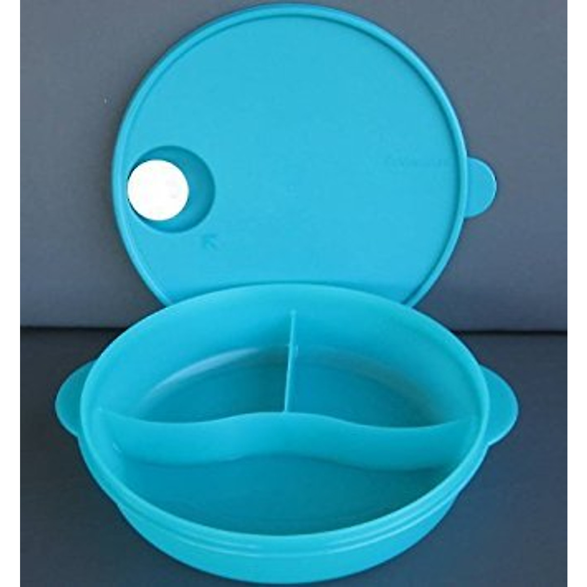 Tupperware Crystalwave Divided Dish for Microwave