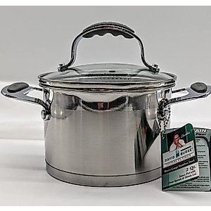 David Burke Gourmet Pro Stature EZ Strain Cookware (2 qt sauce pan)