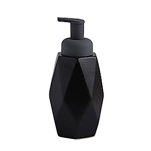 Soap Pump Dispenser Ceramic Liquid Foam Soap Dispenser Portable Shampoo Conditioner Body Wash Lotion Pump Bottle Bathroom Accessories Bottles Dispenser (Color : D2)