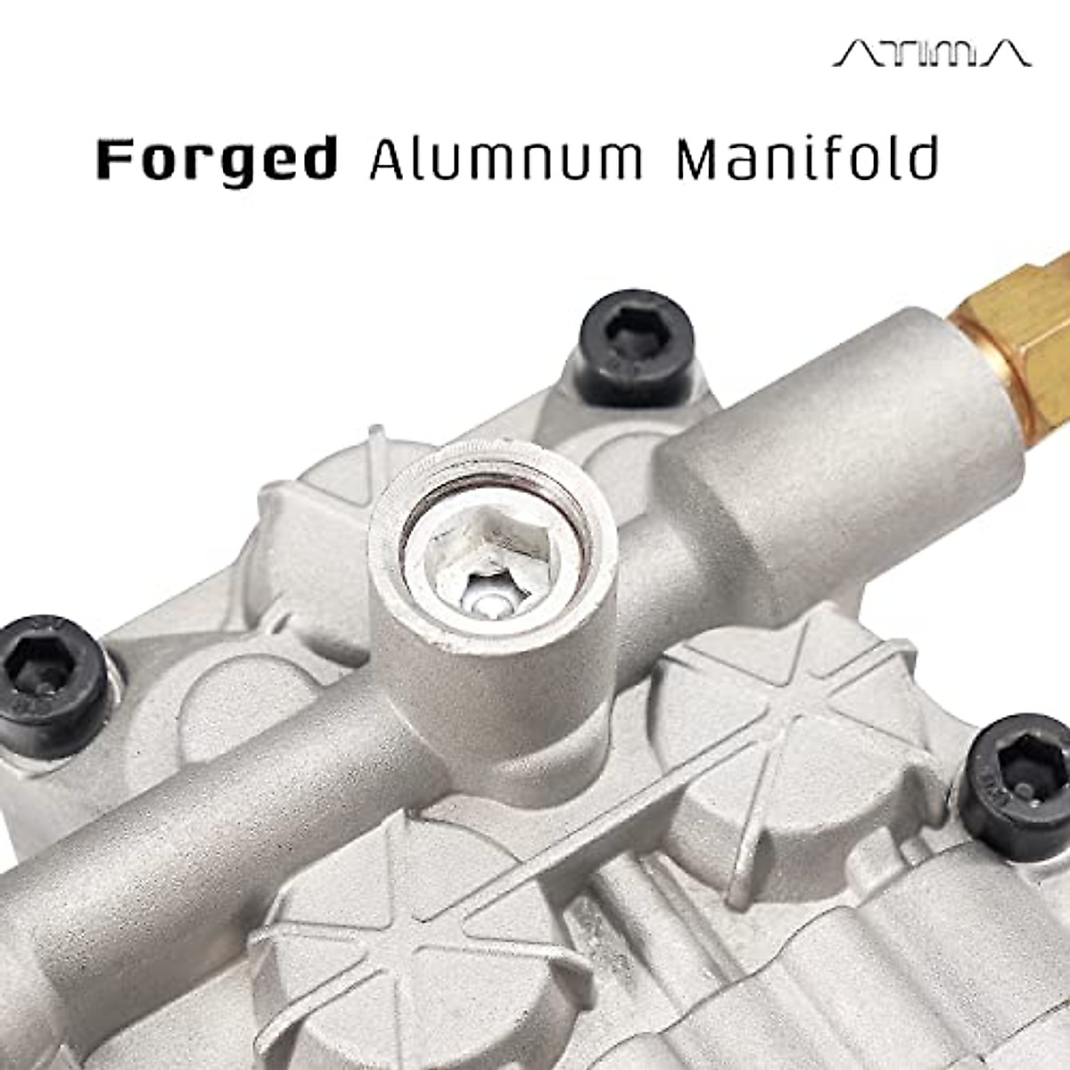 ATIMA Max 3200 PSI 7/8" Shaft Vertical Pressure Washer Pump 2.5 GPM Replacement Pump power Washer- Oil Comes Sealed -Compatible with 308653052 308653006 308653078 308653045 308653093