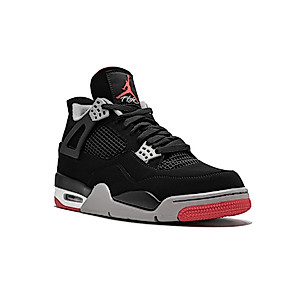 Jordan Mens Air 4 Retro 308497 060 Bred 2019 Release - Size 8