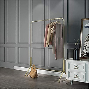 XYYXDD Iron Art Clothes Rail,Simplicity Vertical Clothing Rack Home Open Dress Jacket Display Stand Horizontal Bar Outdoor Suspension Hanging Rail/160 * 120Cm