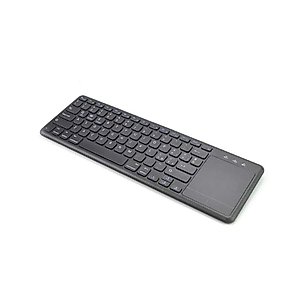 BoxWave Keyboard Compatible with Alienware x15 Gaming (R1) (Keyboard MediaOne Keyboard with TouchPad, USB Fullsize Keyboard PC Wireless TrackPad for Alienware x15 Gaming (R1) - Jet Black