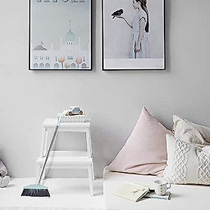 Cabilock Cleaning Supplies Outdoor Broom Indoor Push Broom Broom and Dustpan Set for Home Broom and Dustpan Set for Home Broom, Angle Broom Home Essentials