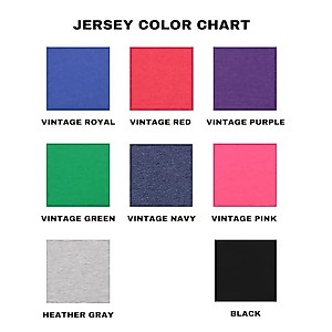 Custom Football Sport Jersey Toddler & Child Personalized with Name and Number (4T, Vintage Royal)