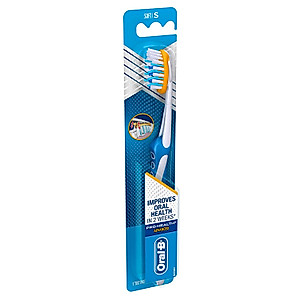 Oral-B Pro-Health Advanced Cross Action Bristles Toothbrush, 40 Soft, Pack of 2
