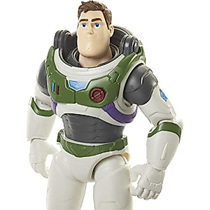 Mattel Lightyear Toys Buzz Large-Scale Action Figure, Space Ranger Alpha with Accessories, 12 Moving Joints, 12 Inch