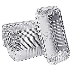 (20 Pack) Drip Pans Compatible with Char-Broil Grills 9328812P06 Foil Liner l Fits Grease Tray G416-0015-W1 l Disposable Aluminum Foil