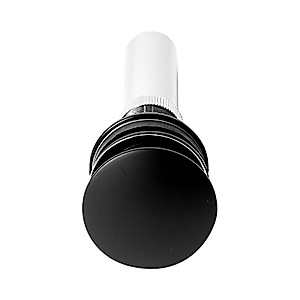 ALFI brand AB9055-BM Bathroom Sink Drain, 7.63"L x 2.75"W x 2.75"H, Black Matte