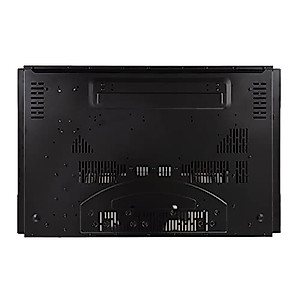 Northwest Electric Fireplace - 36 Inch Wall Mounted Fireplace Heater with Remote Control Adjustable LED Flame Brightness and Heat (Silver)