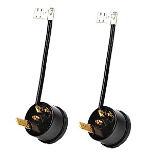 Jutagoss Refrigerator Thermal Overload Protector1.5(HP) 1125W Compressor Replacement Part 12pcs