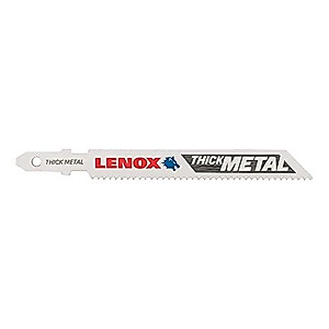 Lenox Tools 1991560 T-Shank Thick Metal Cutting Jig Saw Blade, 3 5/8" x 3/8" 14 TPI, 5 Pack
