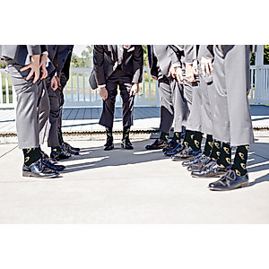 Balanced Co. Circle Game Meme Funny Crazy Novelty Unisex Socks, Gifts for Him, Gifts for Dad, Gifts for Husband (Beige)