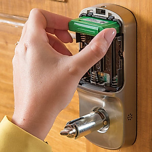 Yale Assure Lever - Z-Wave Smart Door Lever for Keyless Access (for doors with no deadbolt) - Works with Ring Alarm, Samsung SmartThings and More - Bronze