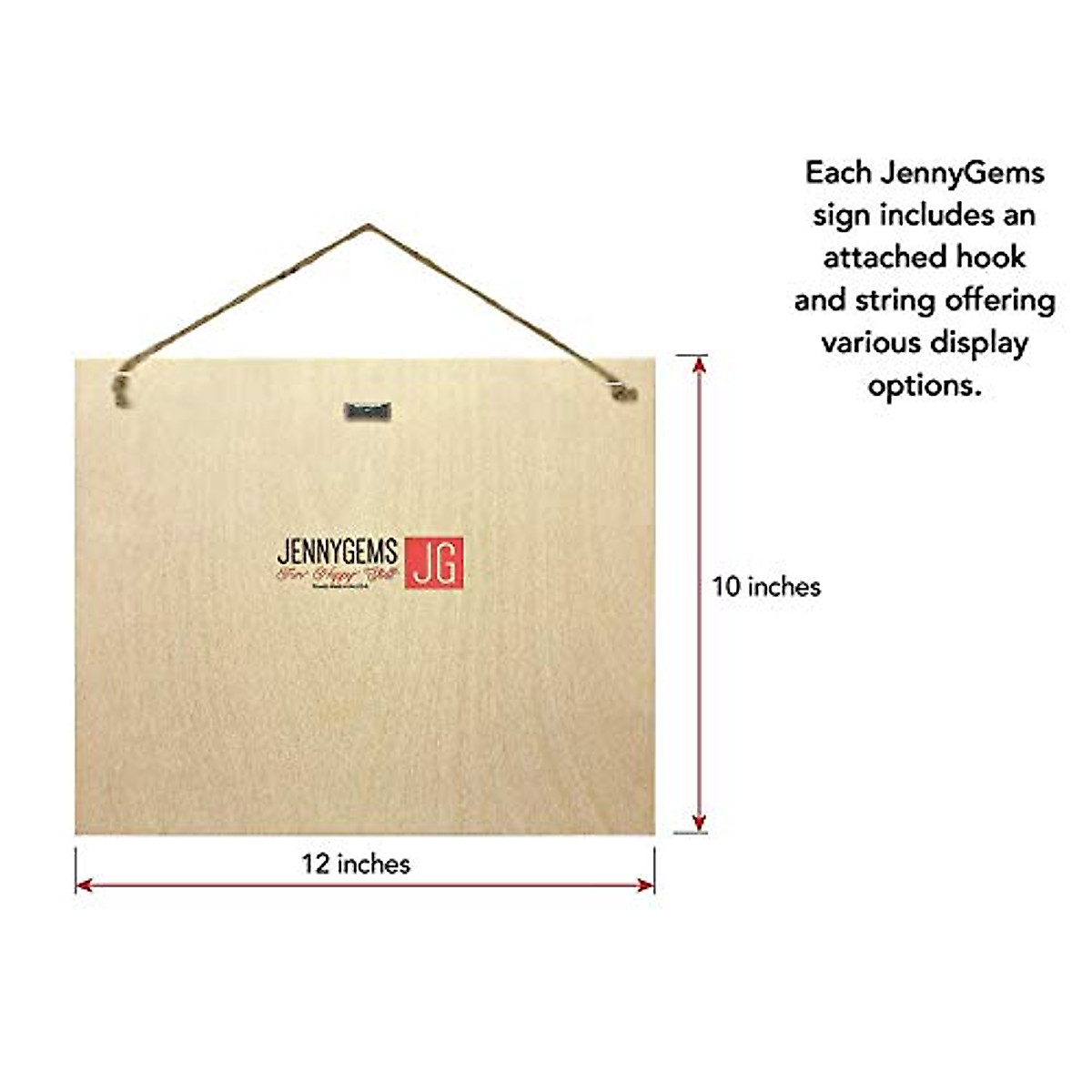 JennyGems Irish Prayer Wooden Sign, May the Road Rise Up To Meet You, 10x12 Hanging Wood Sign, Celtic Gifts, Irish Gifts, American Made