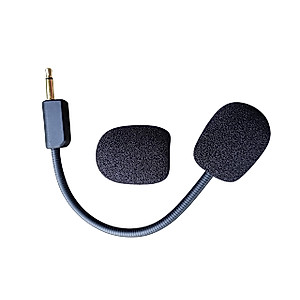 TNE Blackshark V2 Mic Replacement Detachable Microphone Boom for Razer Black Shark V2 and Blackshark V2 Pro PS4 Pro PS5 Xbox One Series X Computer PC Gaming Headsets 3.5mm Jack Noise Cancelling