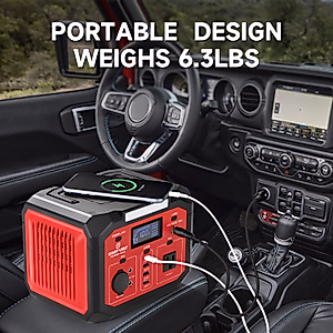 Eastvolt Portable Power Station 240W, 201.6Wh/56000mAh Lithium-Ion Battery with 110V AC Outlet, Solar Generator (Solar Panel Optional) for Emergencies Home and Outdoor Camping