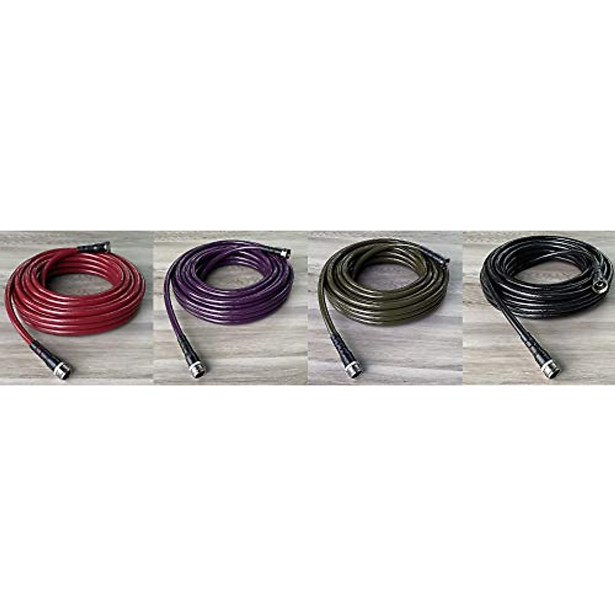 Water Right PSH-050-MG-4PKRS (7/16") 400 Series Hose, 50-Foot, Olive Green