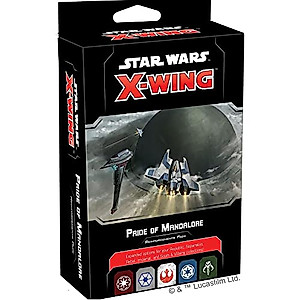 Star Wars X-Wing 2nd Edition Miniatures Game Pride of Mandalore REINFORCEMENTS Pack - Strategy Game for Kids & Adults, Ages 14+, 2 Players, 30-45 Minute Playtime, Made by Atomic Mass Games