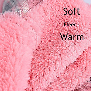 Dog Dresses for Small Dogs Girl Winter Dog Sweater Dress Teacup Dog Clothes for Small Dogs Girl (XX-Small, Pink)