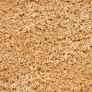 Nourison Lush Shag Modern & Contemporary Gold 7'10" x 9'10" Area -Rug, Easy -Cleaning, Non Shedding, Bed Room, Living Room, Dining Room, Kitchen (8x10)" }