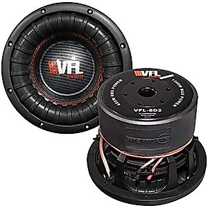 American Bass VFL 8" Competition Woofer 1200W 2 Ohm DVC